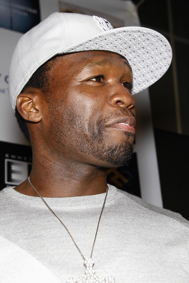 LOS ANGELES NOV 5 - Curtis Jackson aka 50 Cent arrives at the AFM Blowout Party at Pier 59 ...