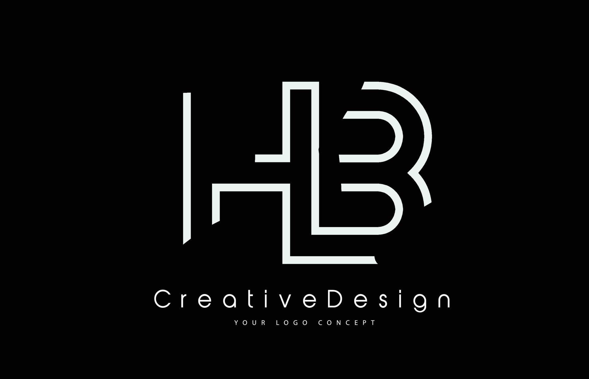 HB H B Letter Logo Design in White Colors. 8533775 Vector Art at Vecteezy HB H B Letter Logo Design in White Colors. 8533775 Vector Art at Vecteezy