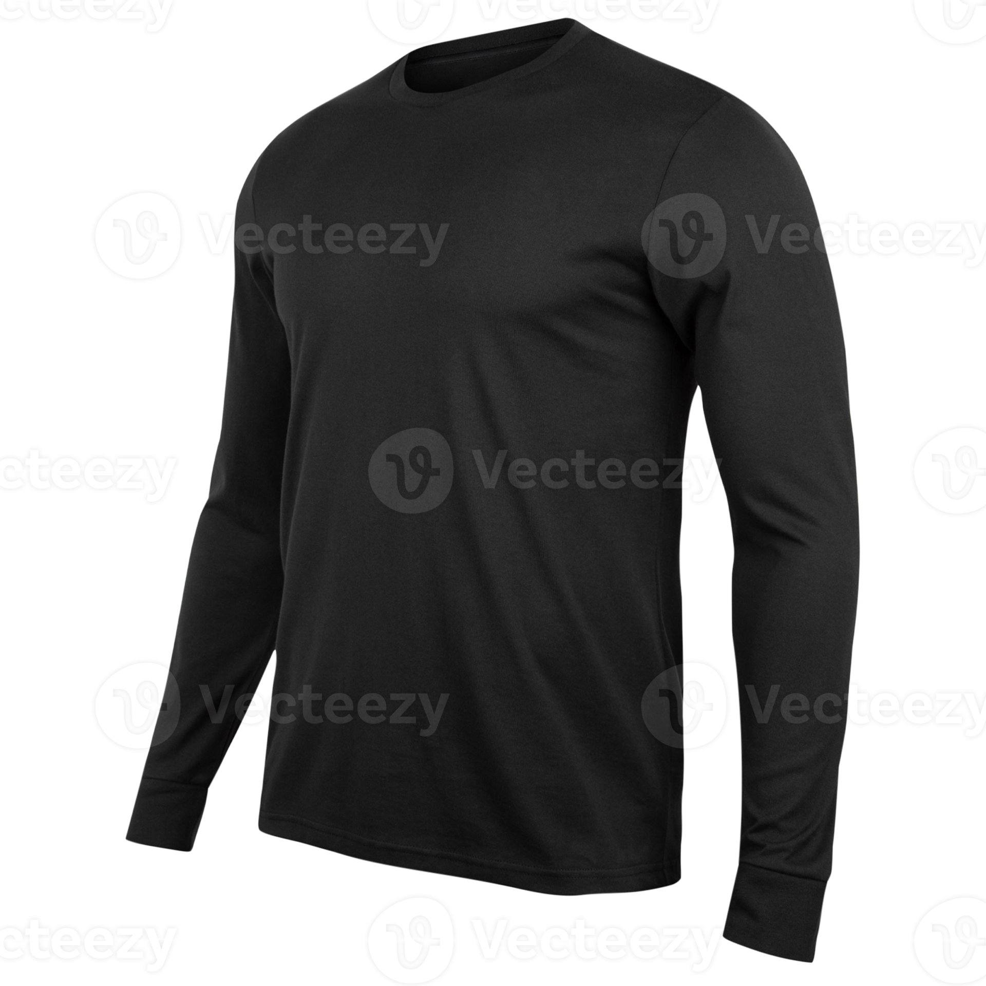 Black long sleeve T shirt mockup cutout, Png file 8533981 PNG Black long sleeve T shirt mockup cutout, Png file 8533981 PNG