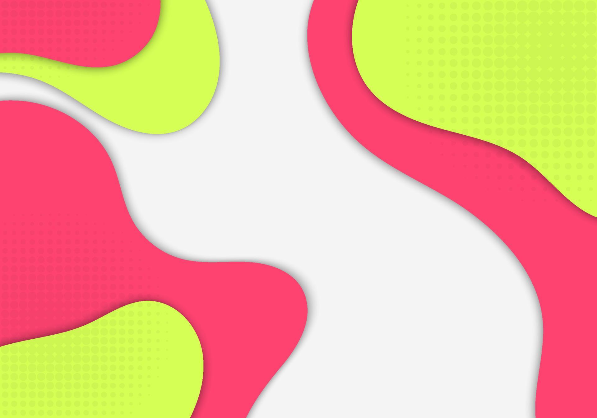 Abstract Colorful Doodles Template Design Decorative Style Artwork Overlapping Style Decoration