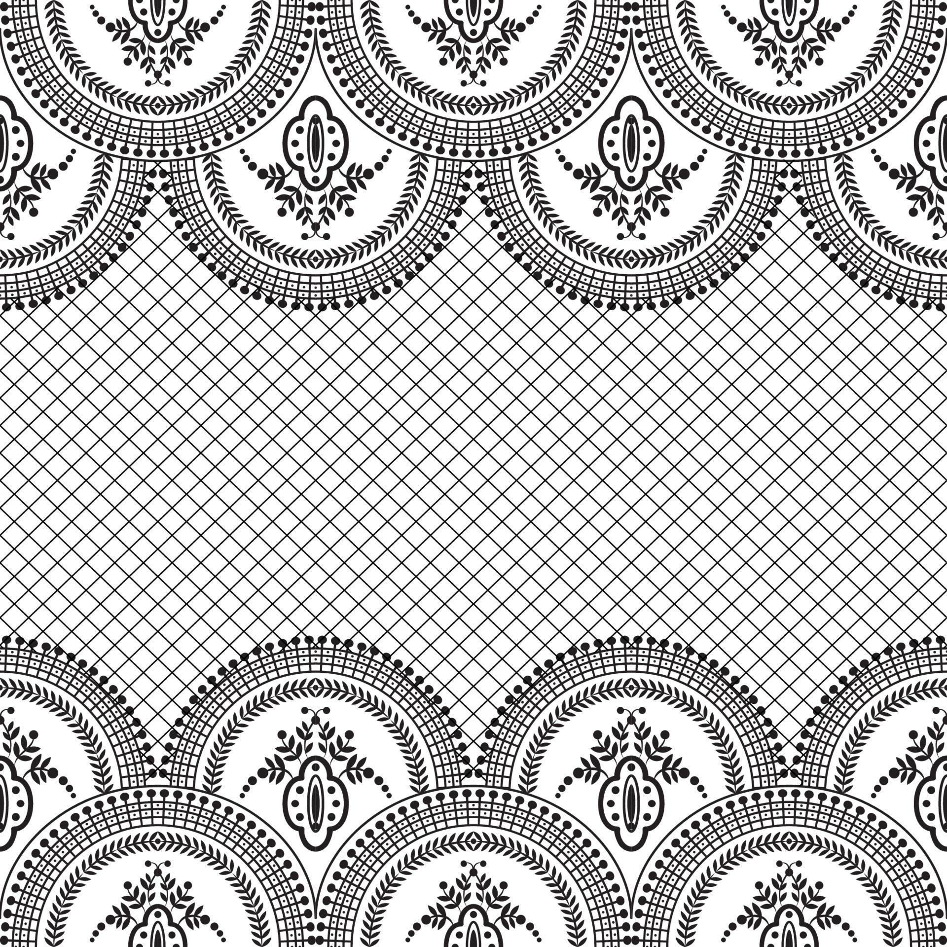 Lace seamless pattern with flowers 8543753 Vector Art at Vecteezy