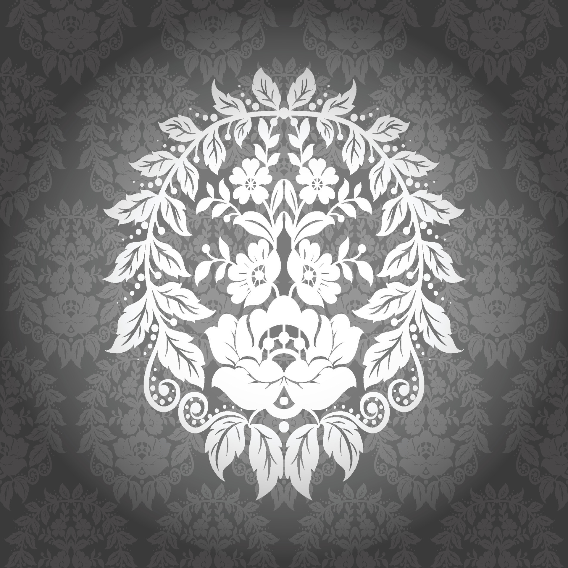 Seamless damask pattern 8543821 Vector Art at Vecteezy