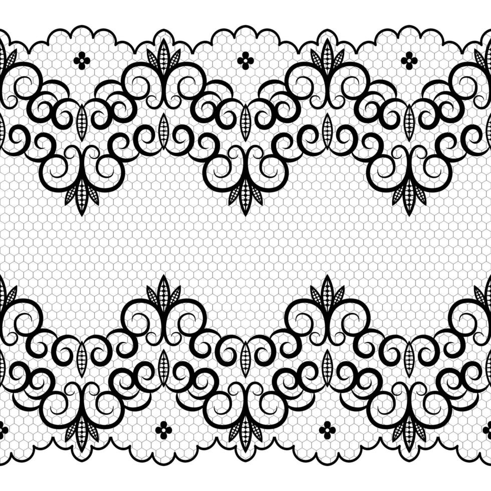Lace seamless pattern with flowers 8543961 Vector Art at Vecteezy