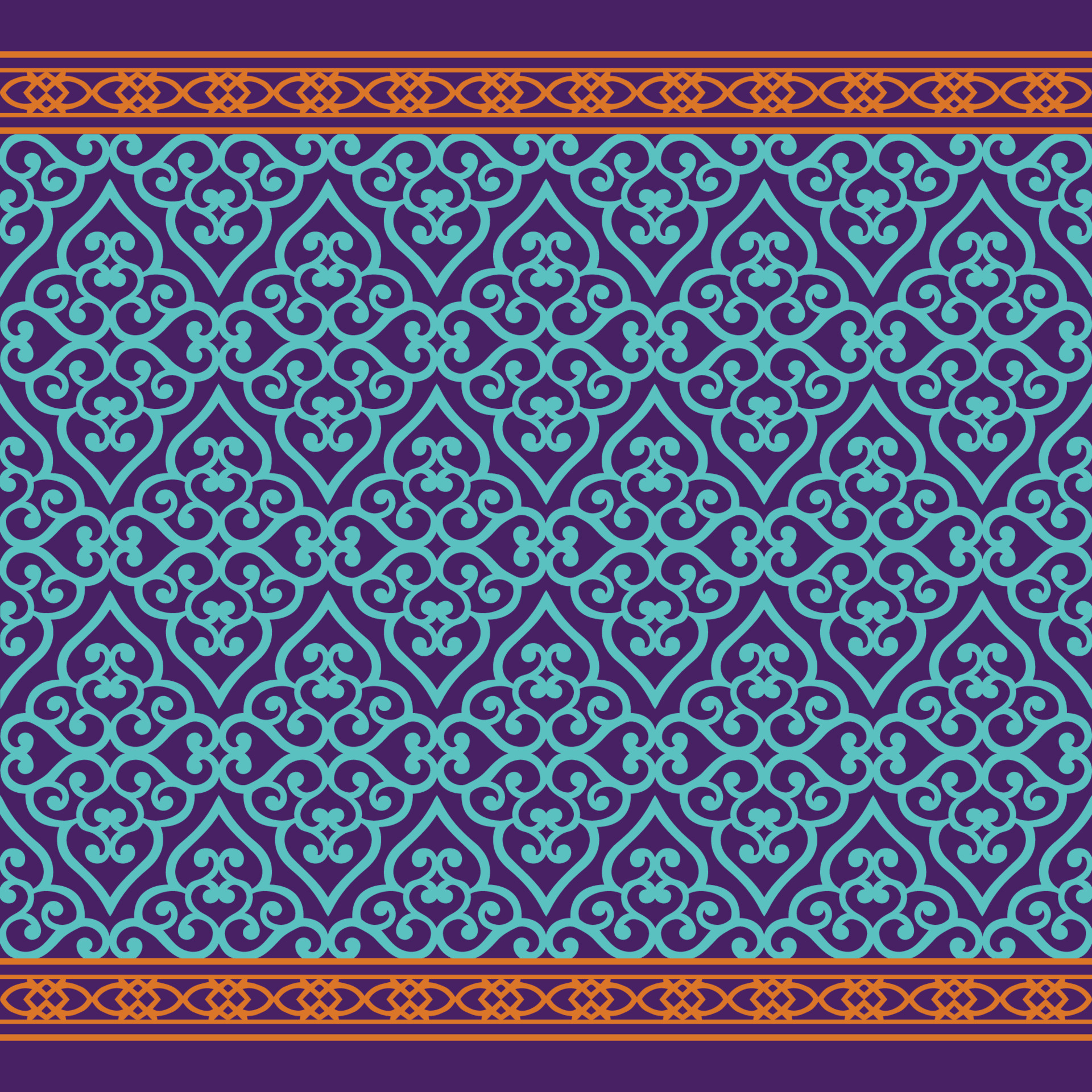 Seamless Damask Pattern 8544158 Vector Art At Vecteezy