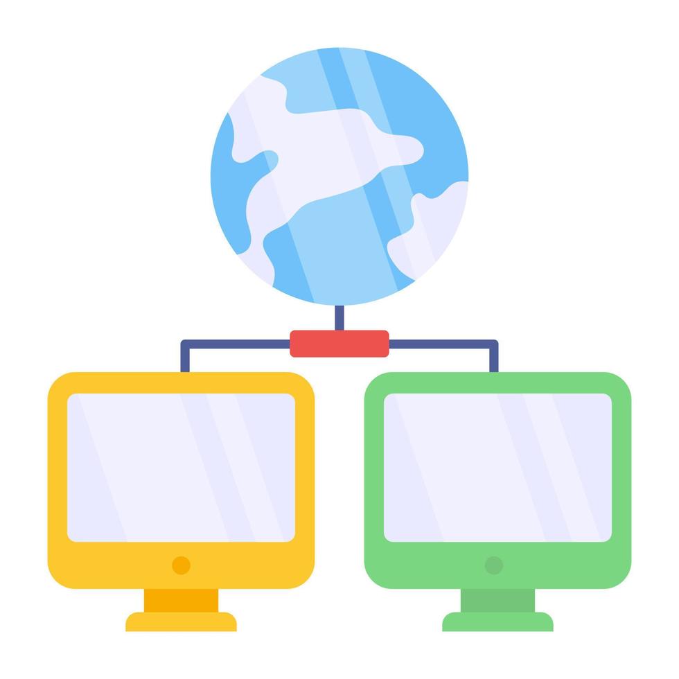 Premium download icon of global computer network 8544468 Vector Art at ...