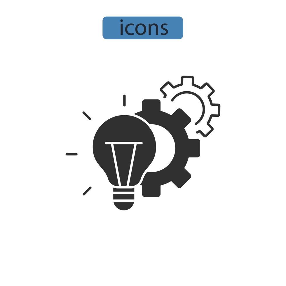 implementation icons symbol vector elements for infographic web 8546032 ...