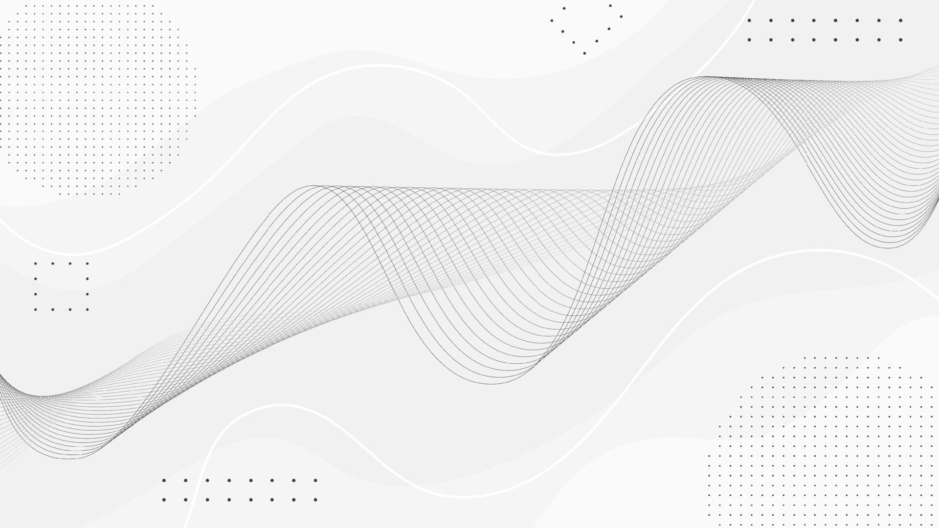 White abstract background design with wavy lines 8555106 Vector Art at ...