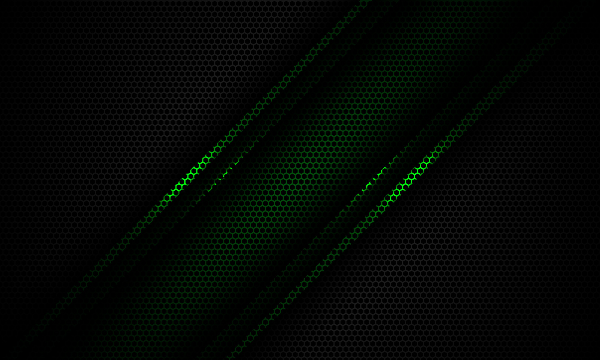 Abstract Green Line Slash Dynamic Light Shadow On Dark Grey Mesh Design Modern Futuristic