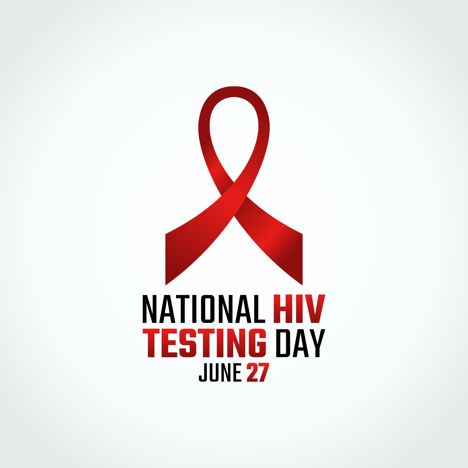 vector graphic of national HIV testing day good for national HIV ... vector graphic of national HIV testing day good for national HIV ...