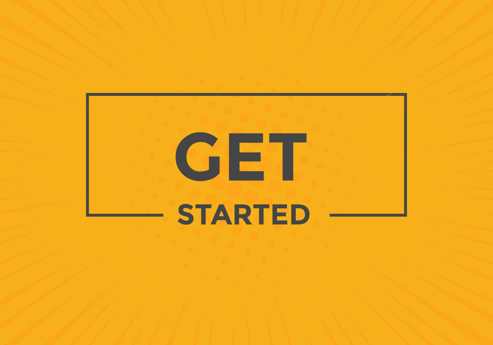 Get Started text button. Web button banner template Get Started 8558821 ...