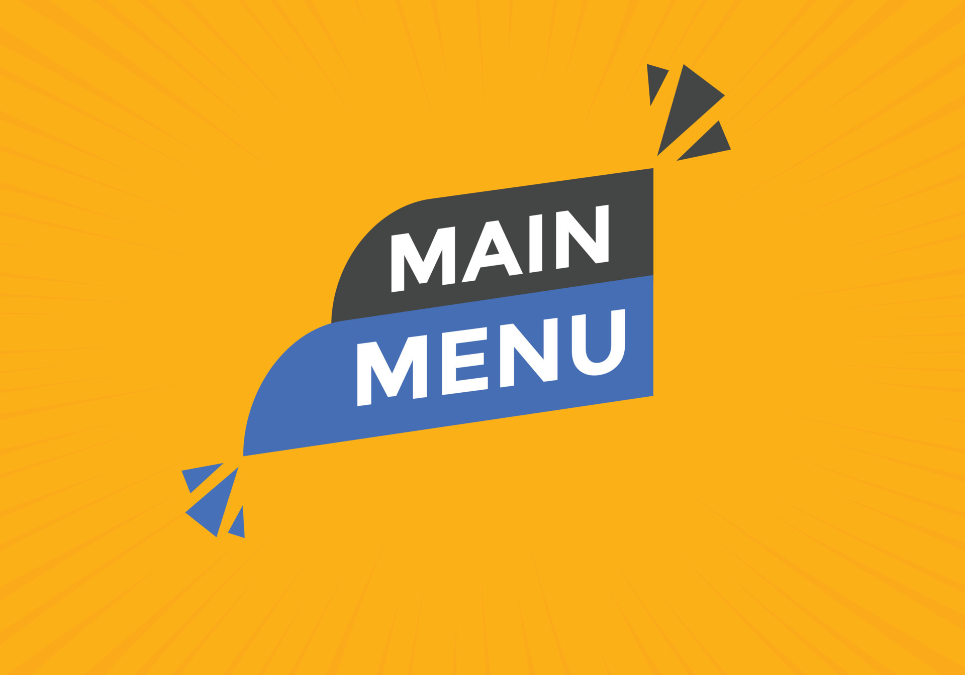 Main Menu Text Button Web Button Banner Template Main Menu 8559684