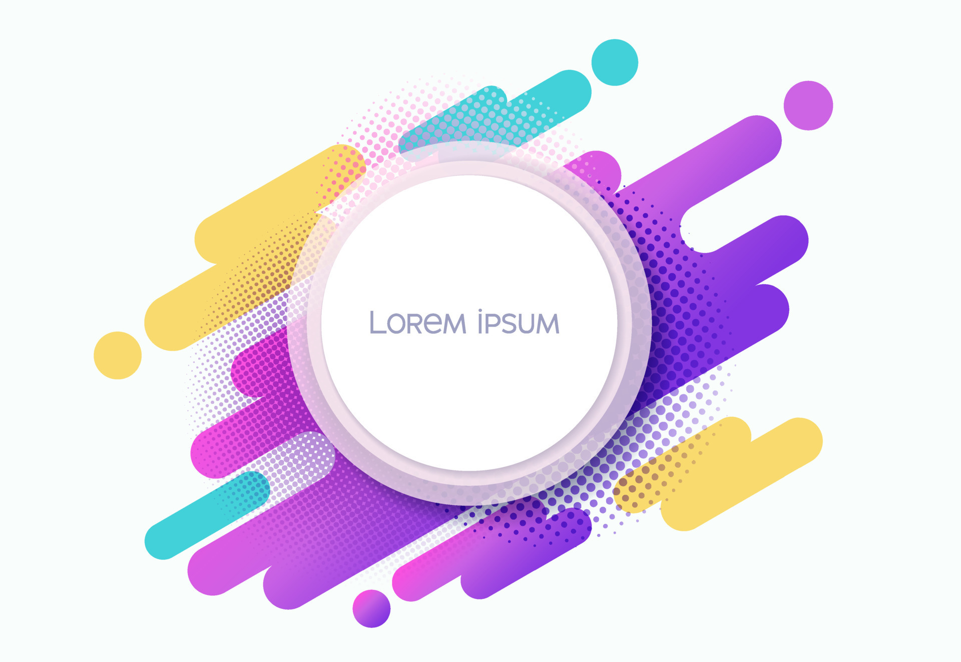 Abstract modern background with geometric shapes, vector illustrator ...