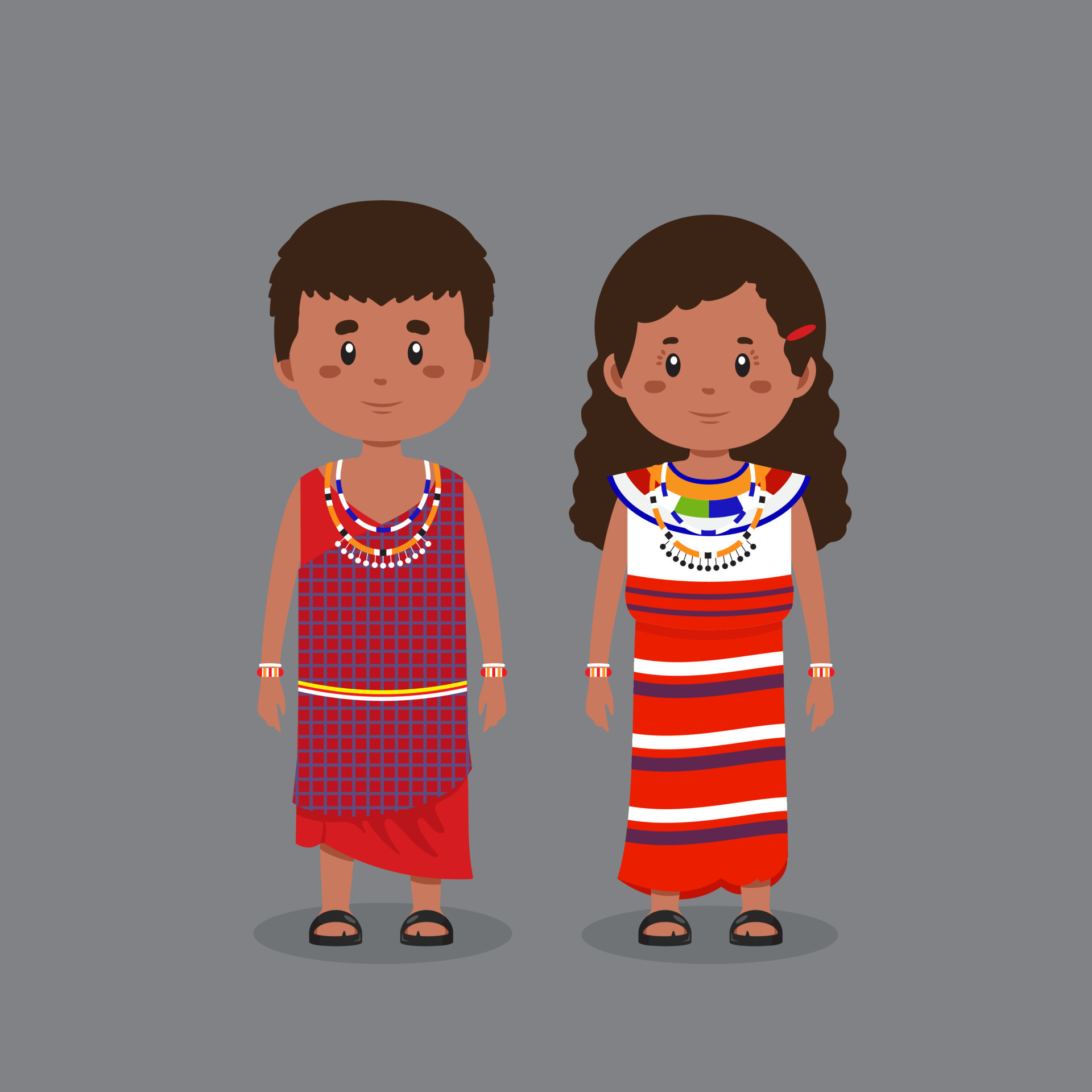 Couple Character Wearing Kenya Traditional Dress 8569797 Vector Art at ... Couple Character Wearing Kenya Traditional Dress 8569797 Vector Art at ...