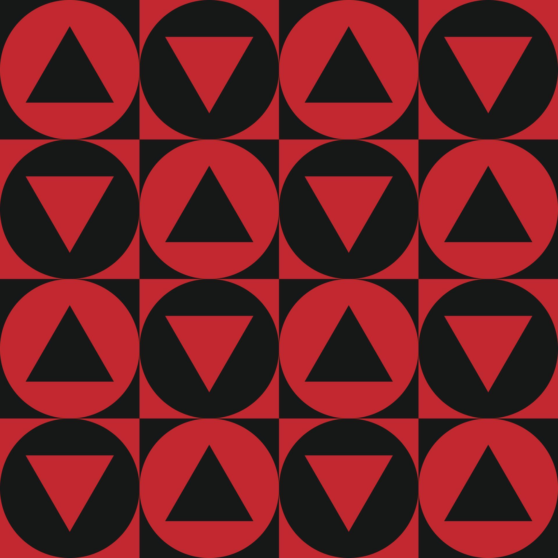 Red Color Seamless Pattern Geometric Background Free Vector 8589074 ...