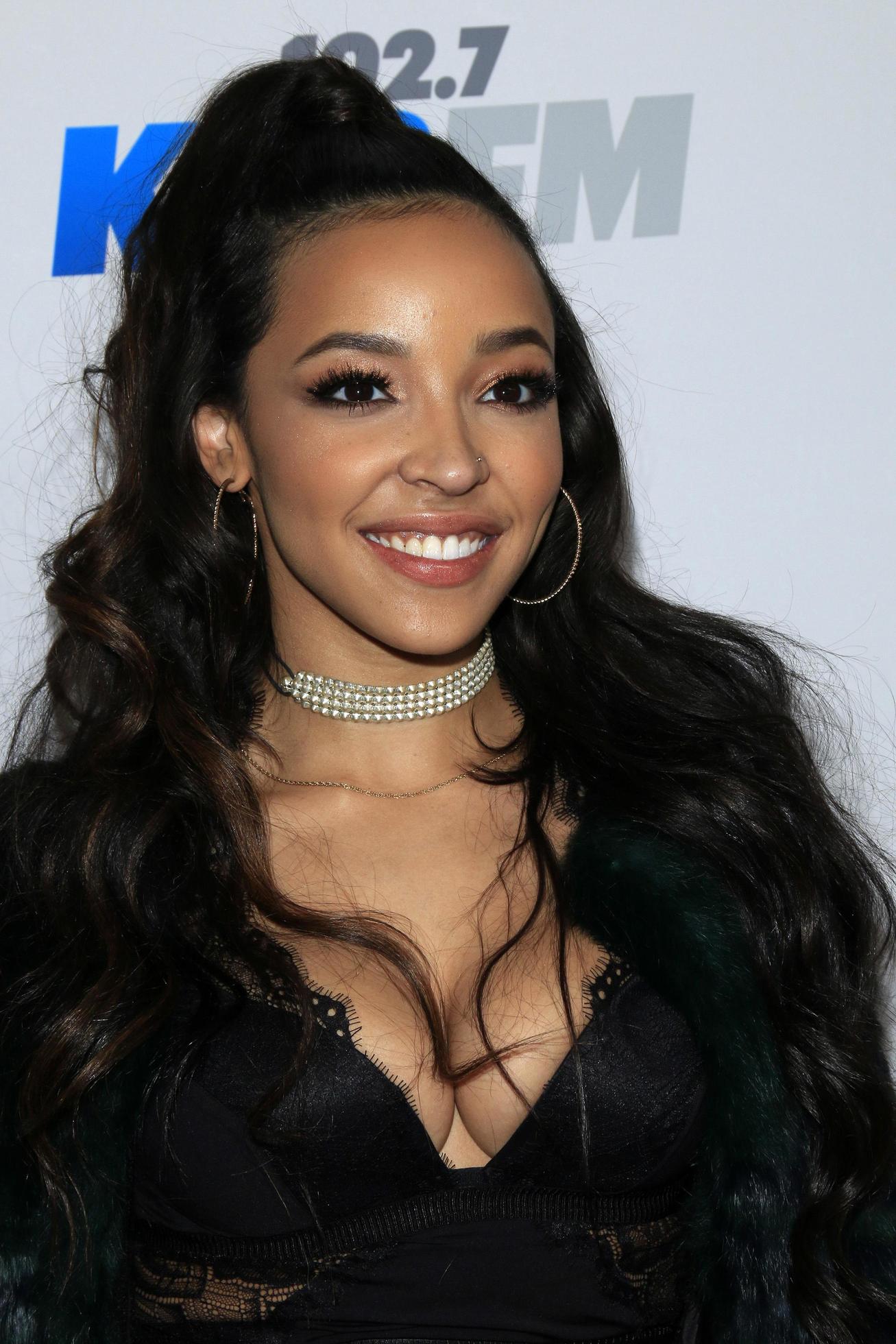 LOS ANGELES, DEC 2 - Tinashe at the 102.7KIIS FM s Jingle Ball 2016 at Staples Center on ...