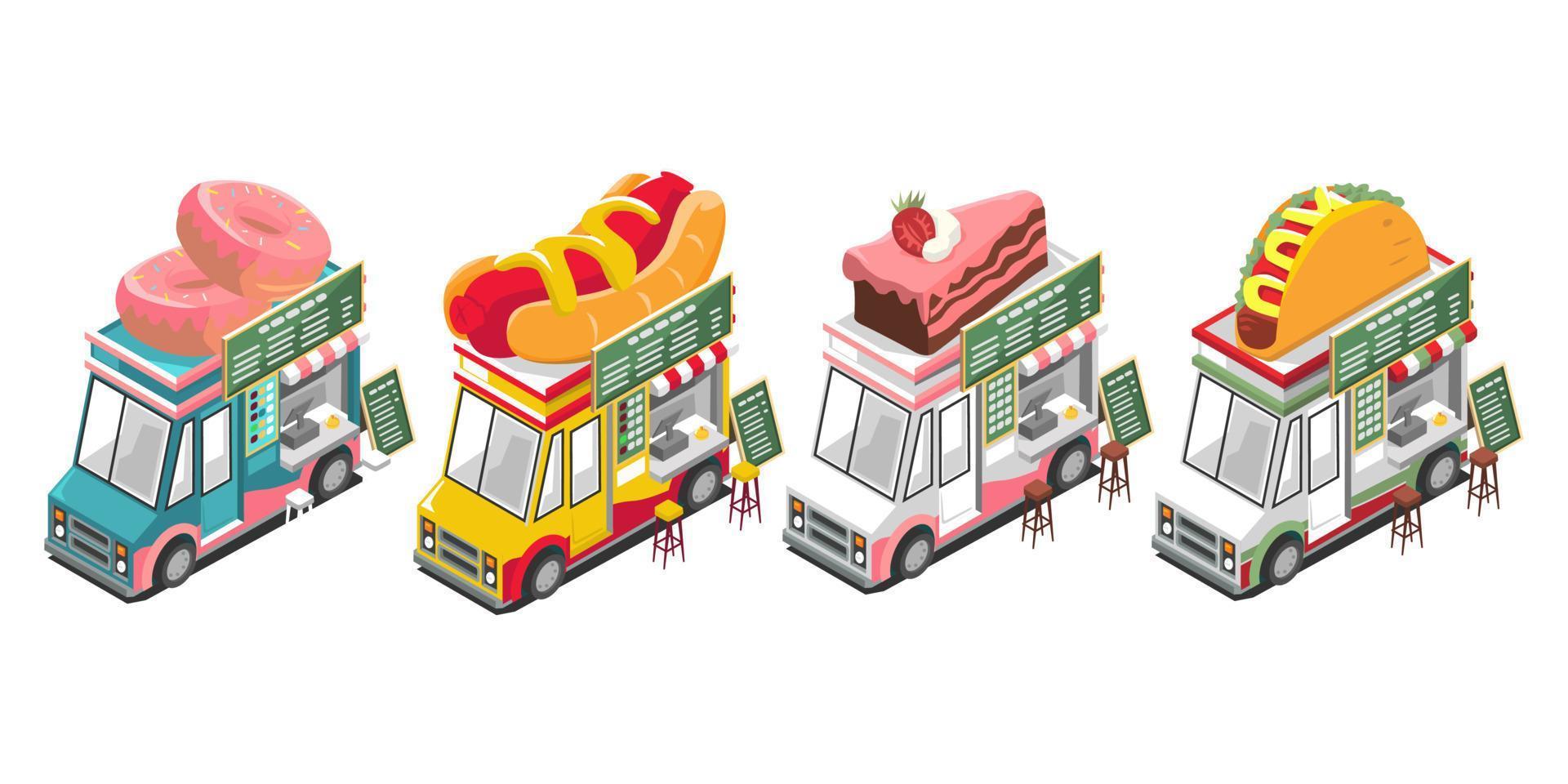Food Truck 3d Vector Art, Icons, and Graphics for Free Download