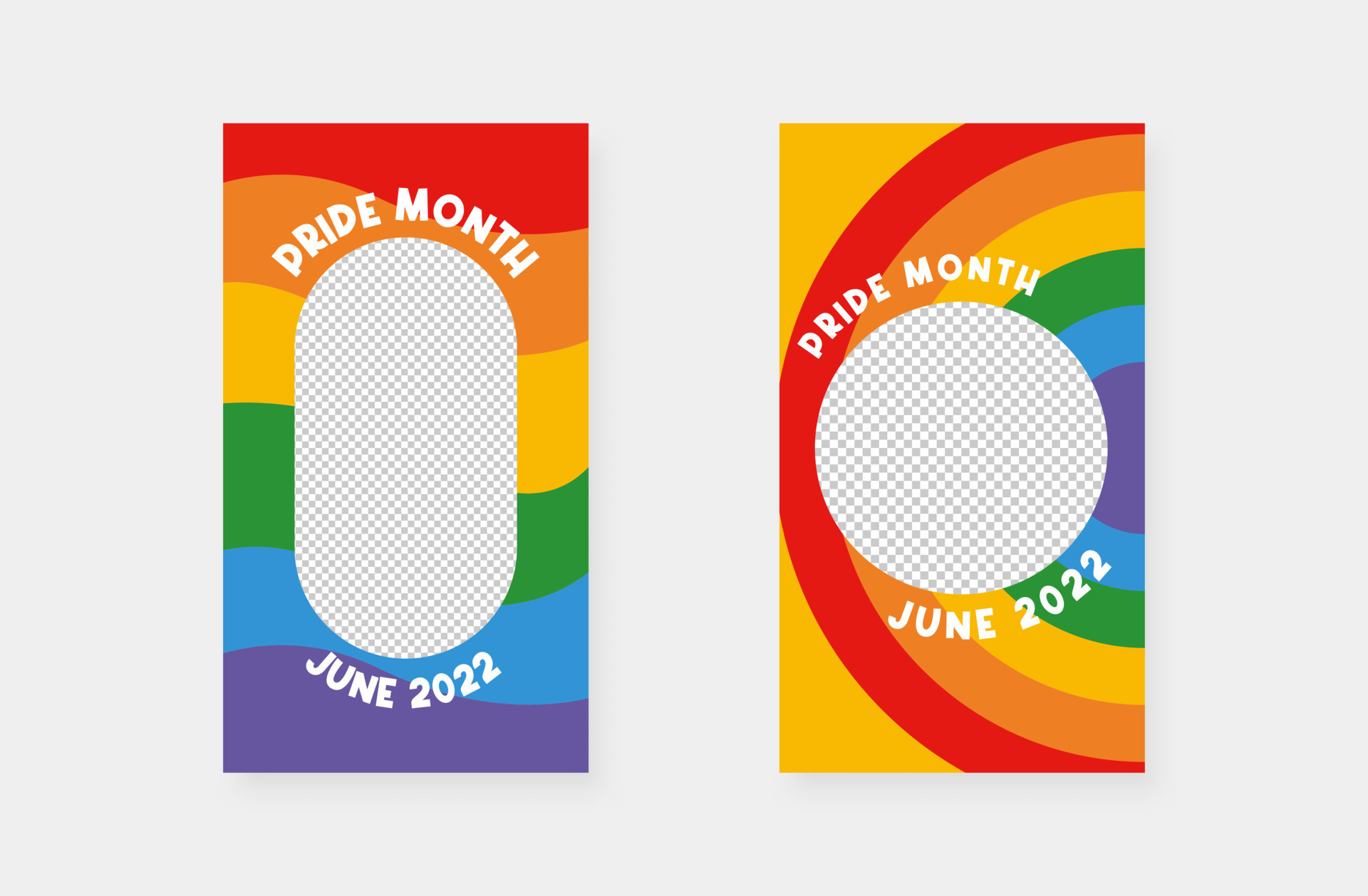 Pride month social media stories. Trendy editable social media stories ...