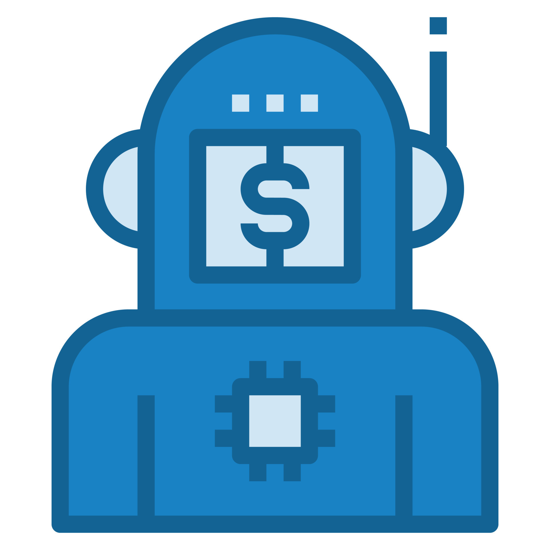 robot algoritmo icono negocio vector ilustración 8610999 Vector en Vecteezy