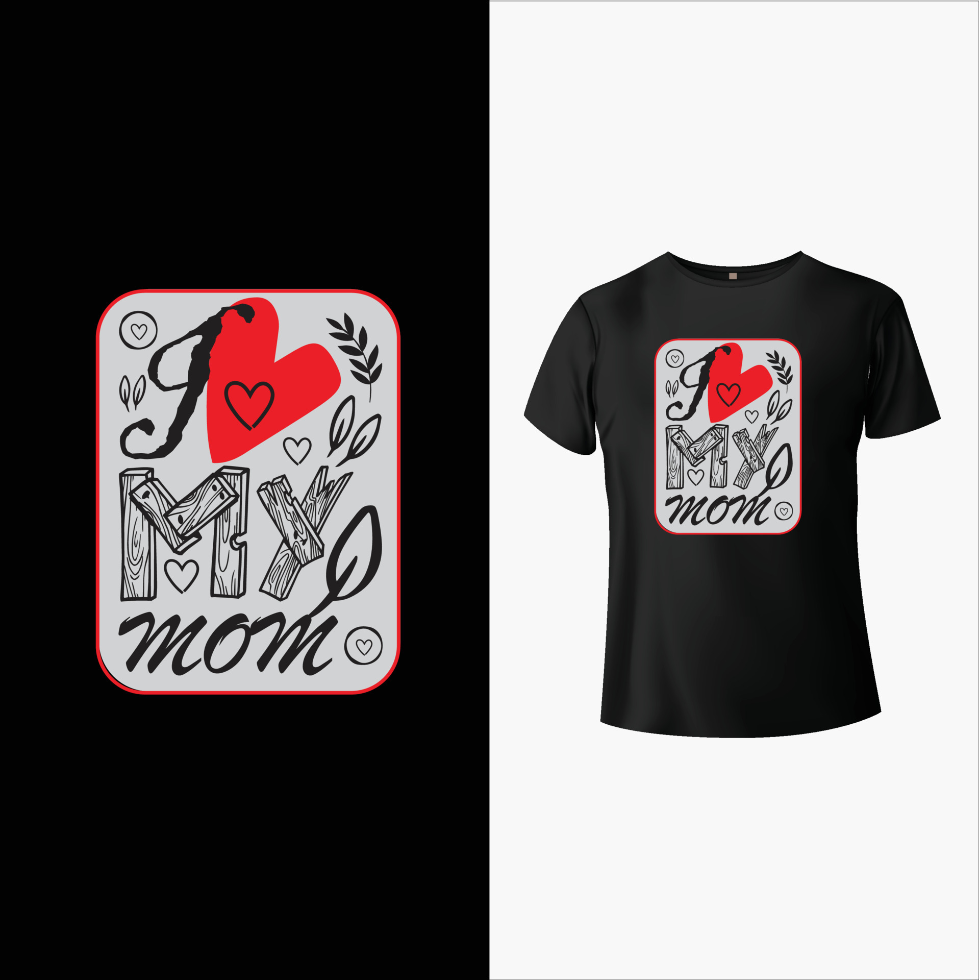Mom T Shirt Design 8617451 Vector Art At Vecteezy