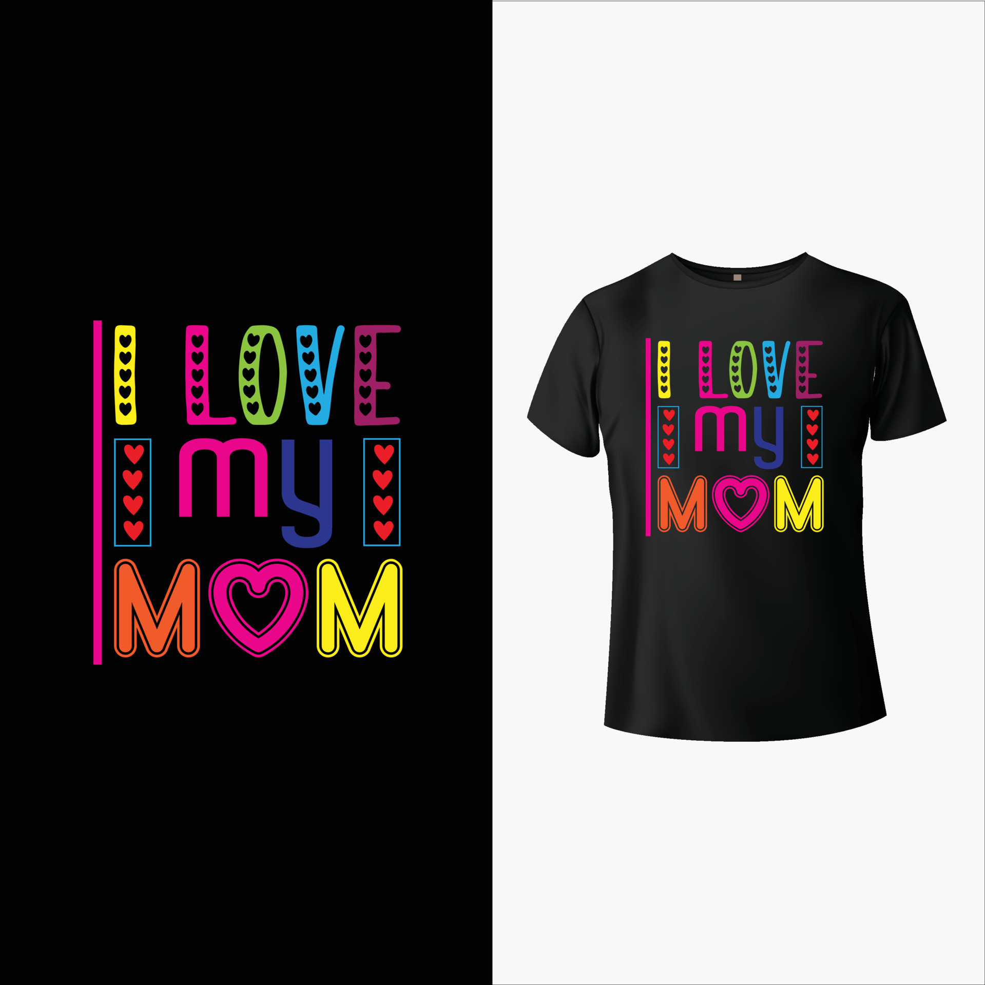 Mom T Shirt Design 8617456 Vector Art At Vecteezy