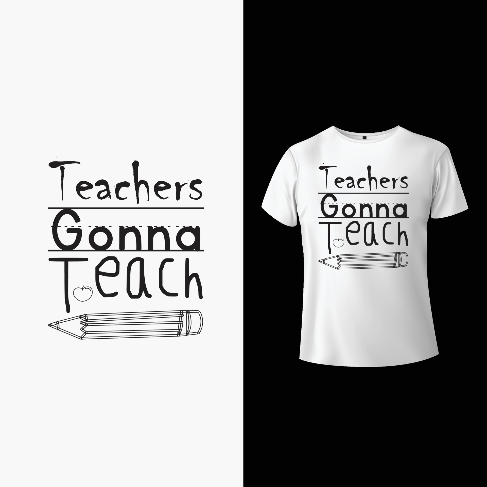 Teacher T Shirt Design 8617467 Vector Art At Vecteezy