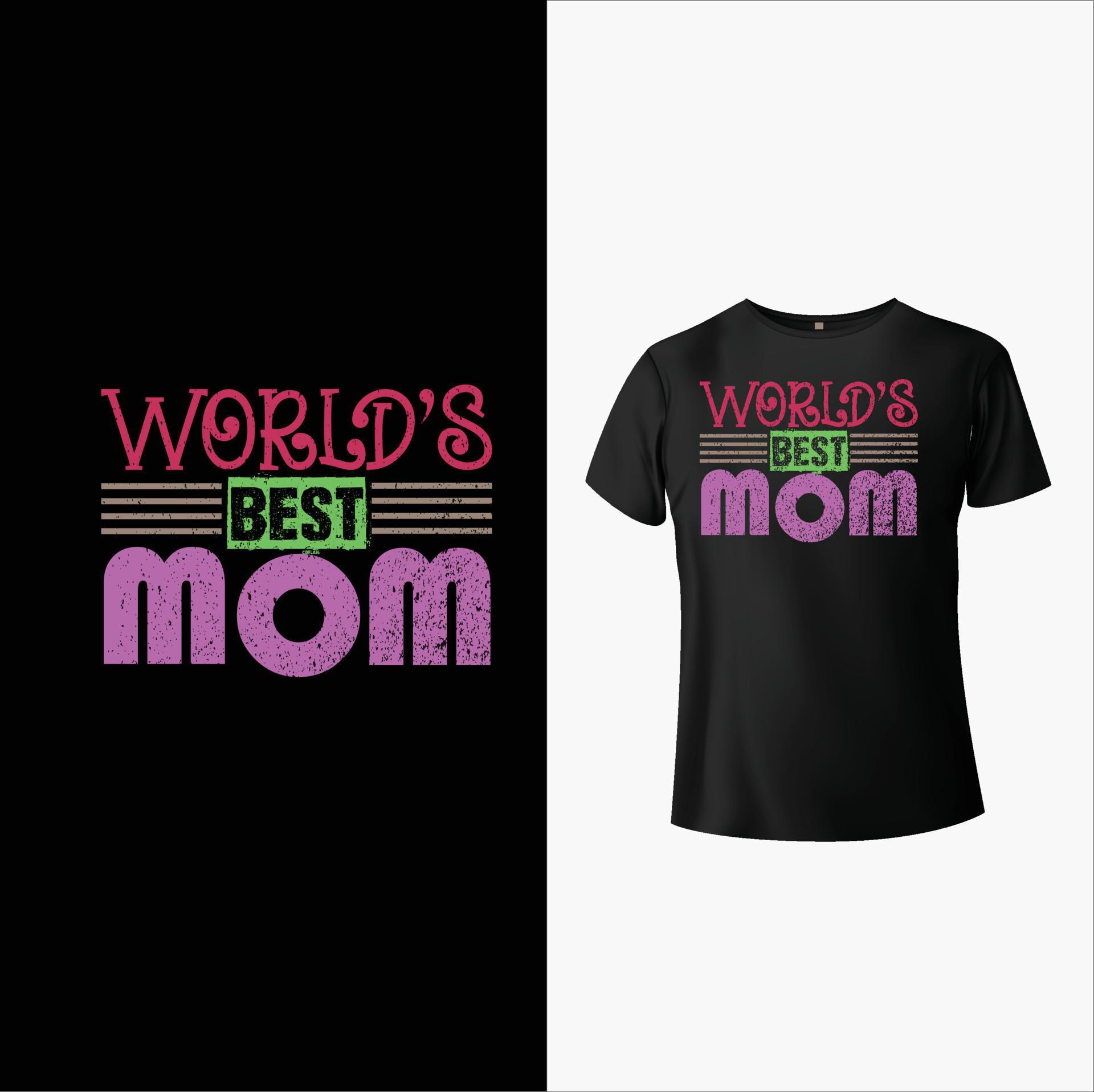 Mom T Shirt Design 8617493 Vector Art At Vecteezy