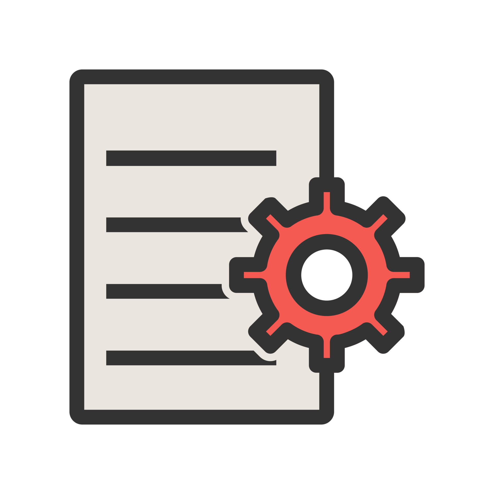 Document Settings Filled Line Icon 8620233 Vector Art at Vecteezy