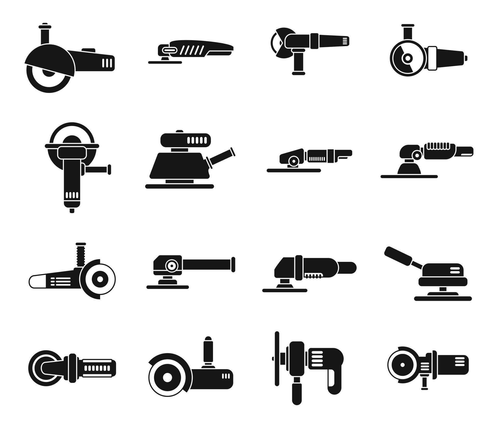 Grinding machine icons set simple vector. Build construct 8624332 ... Grinding machine icons set simple vector. Build construct 8624332 ...