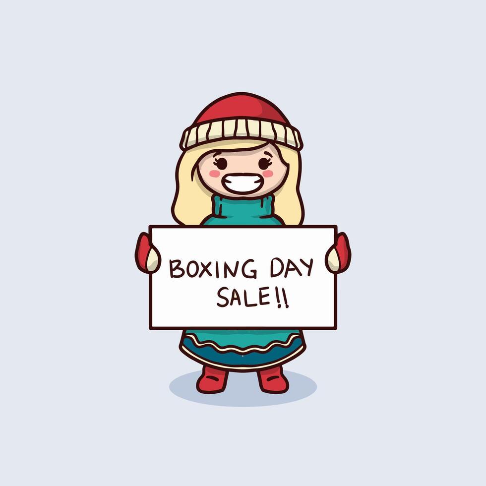 Winter Boxing Day 8629908 Vector Art At Vecteezy