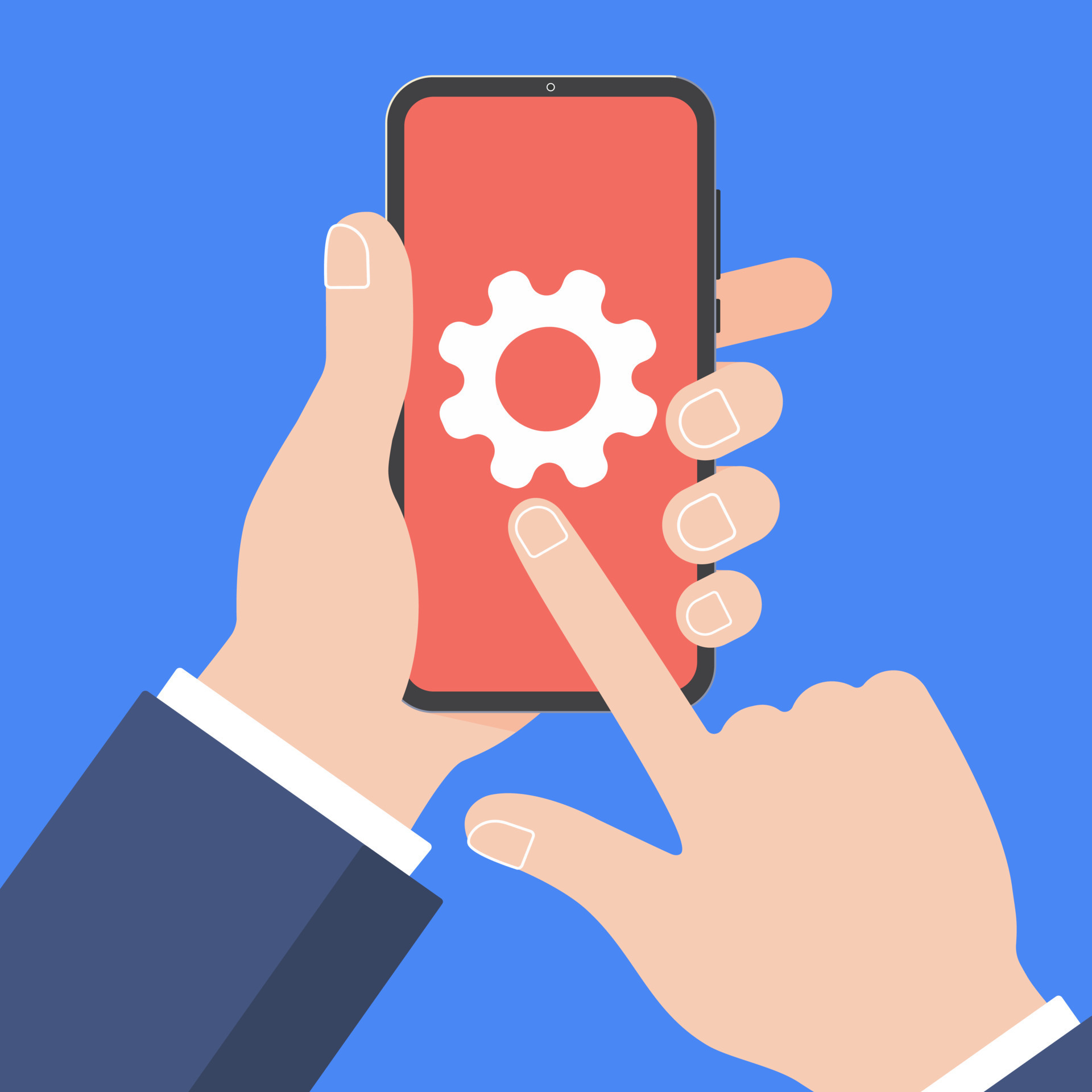 Cell Phone Vector Art, Icons, and Graphics for Free Download