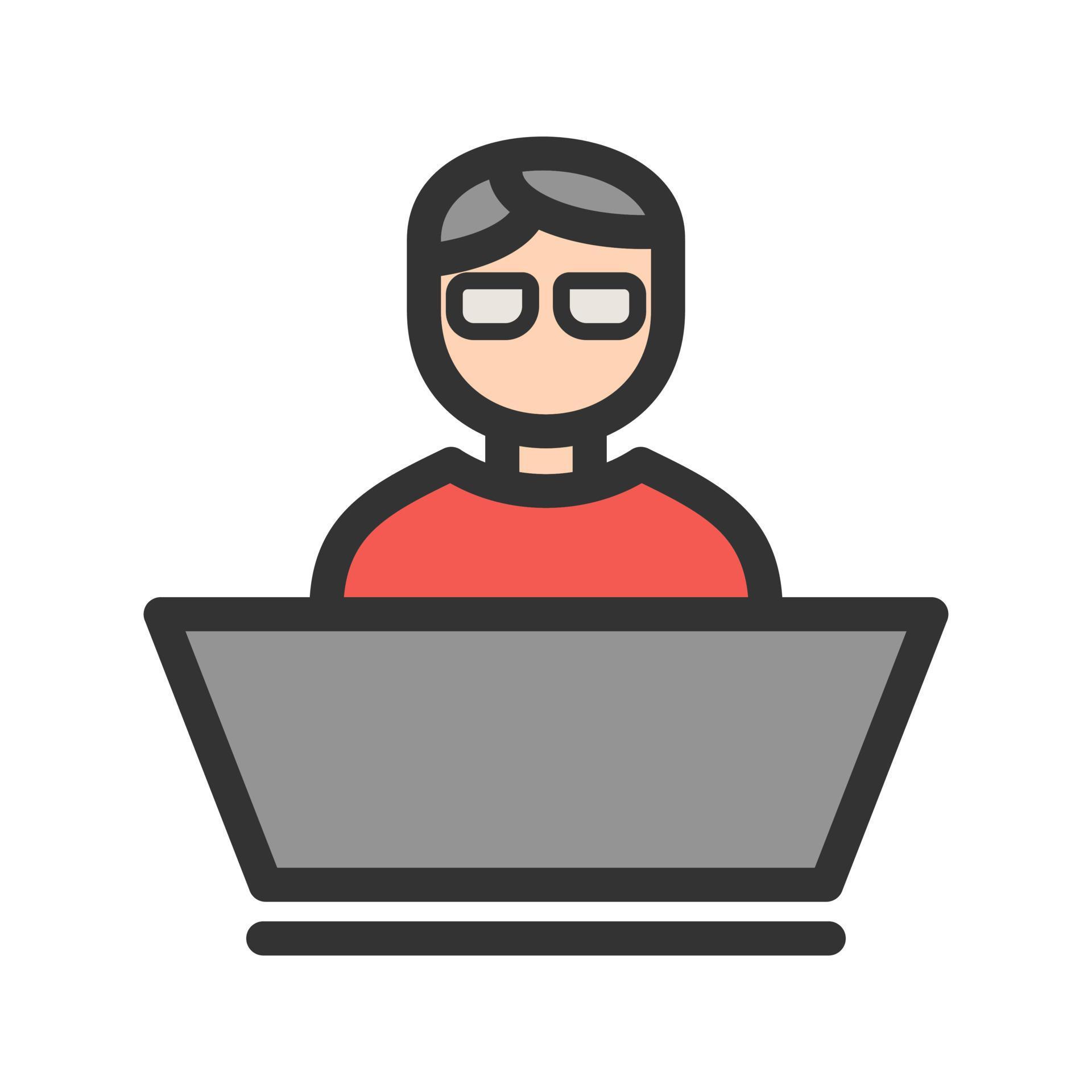 Software Developer Filled Line Icon 8643323 Vector Art at Vecteezy
