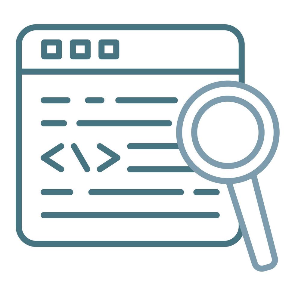 Find Code Line Two Color Icon 8649225 Vector Art at Vecteezy