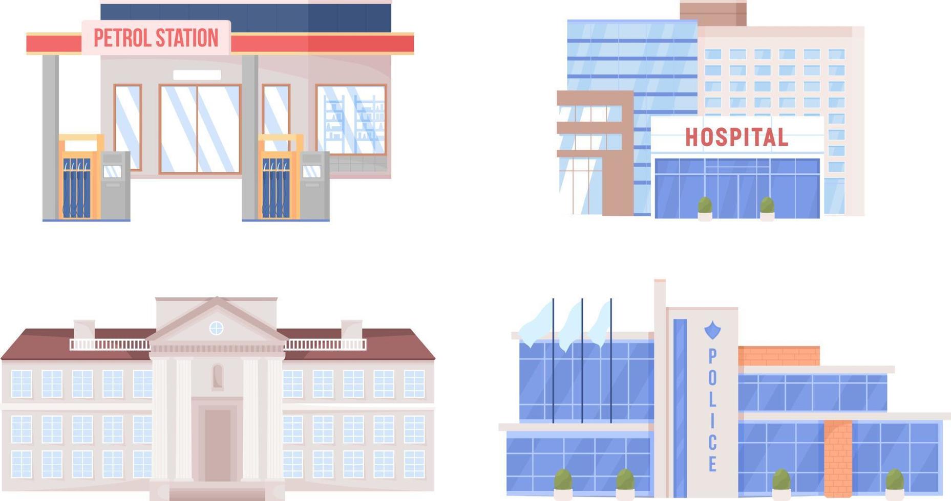 Services semi flat color vector objects set 8652475 Vector Art at Vecteezy Services semi flat color vector objects set 8652475 Vector Art at Vecteezy