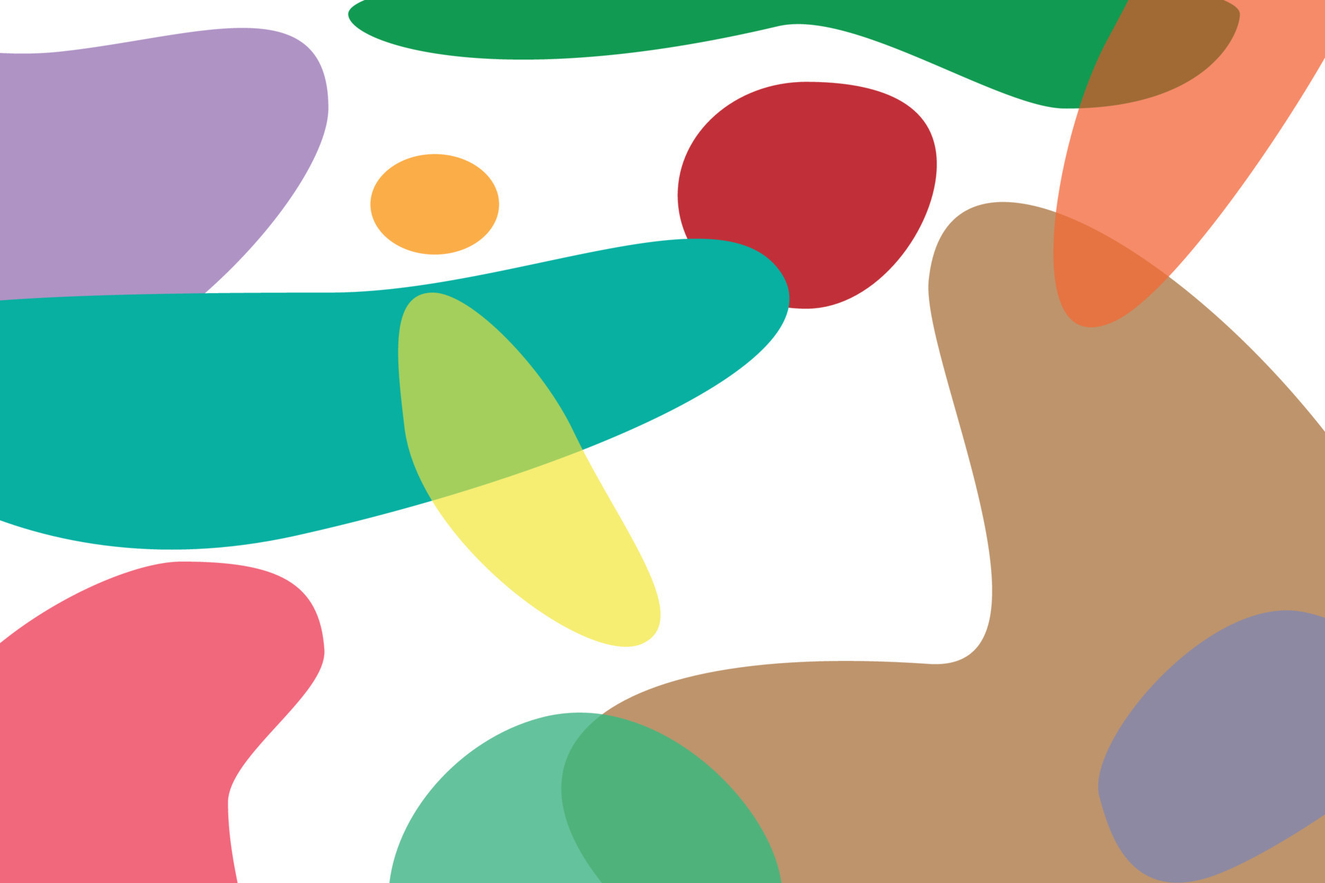 White background with colorful abstract shapes 8652746 Vector Art at ...