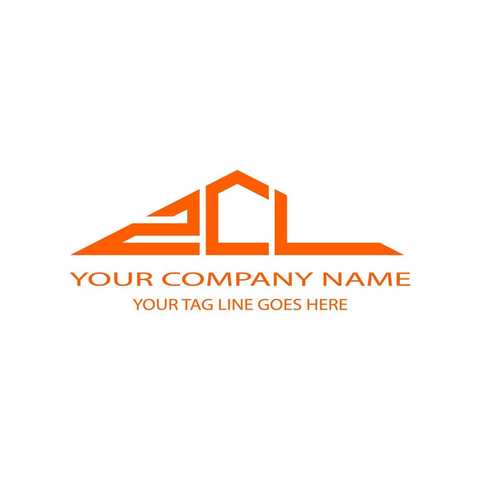 ZCL letter logo creative design with vector graphic 8664712 Vector Art at Vecteezy