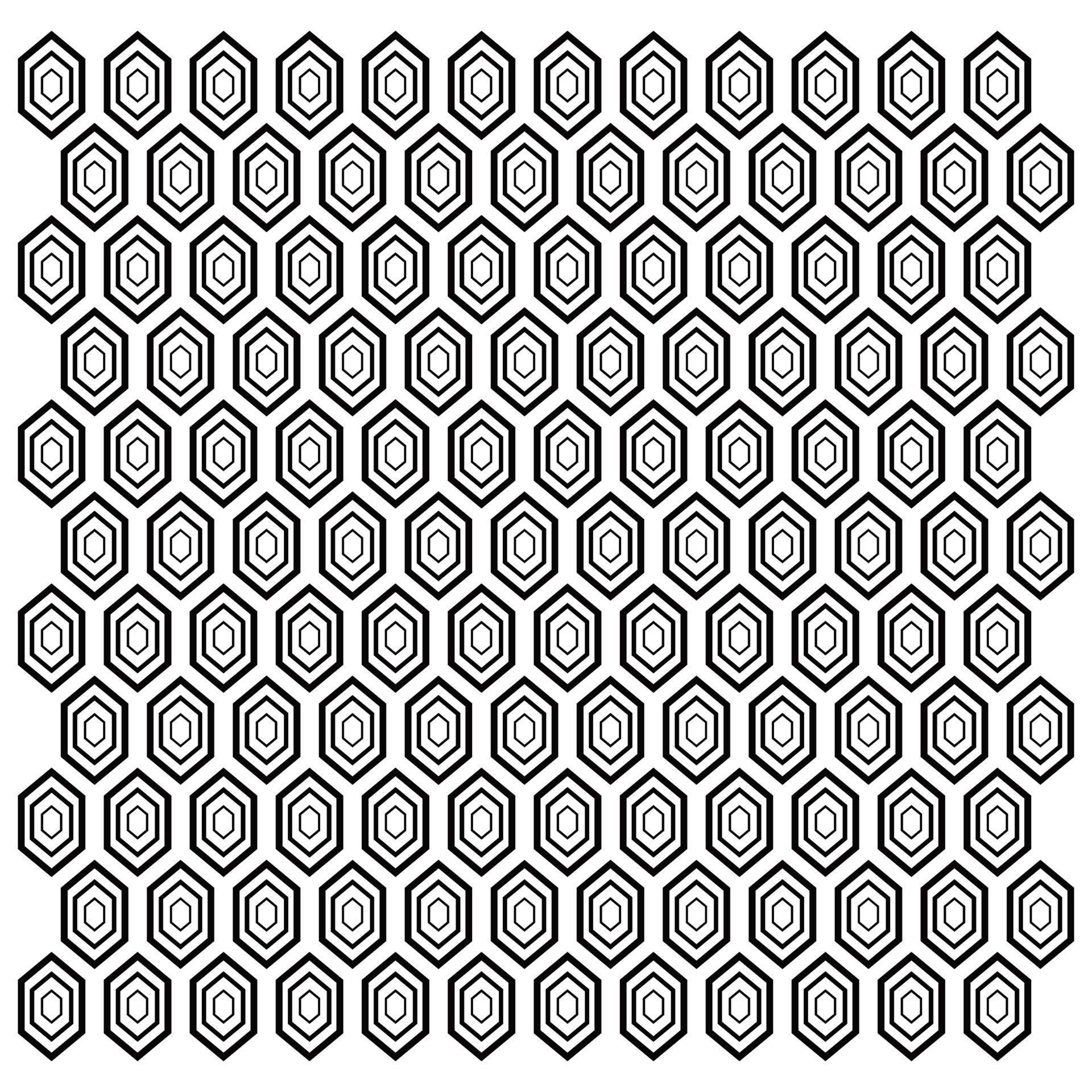 Seamless Hexagonal Pattern 8671532 Vector Art at Vecteezy