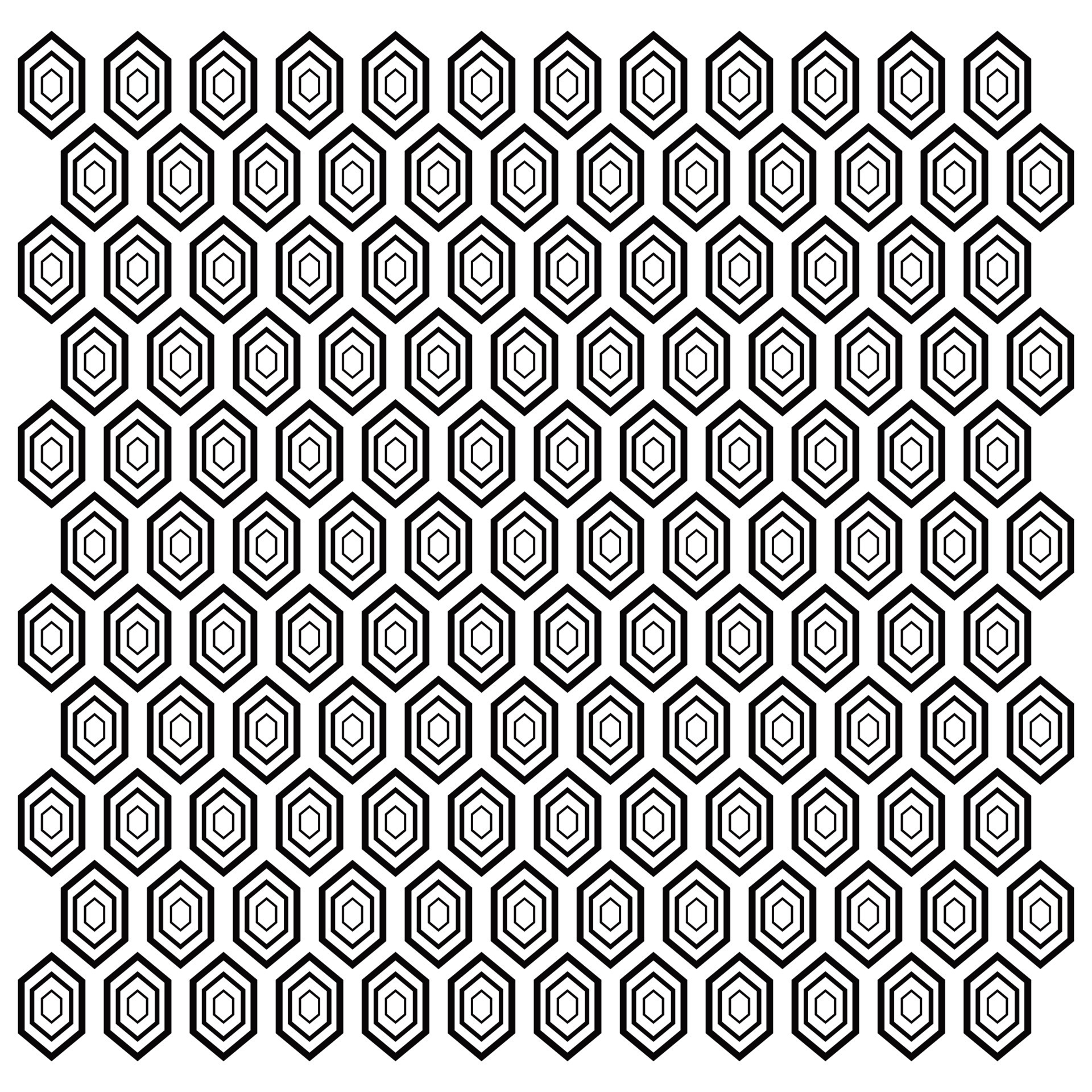 Seamless Hexagonal Pattern 8671532 Vector Art At Vecteezy