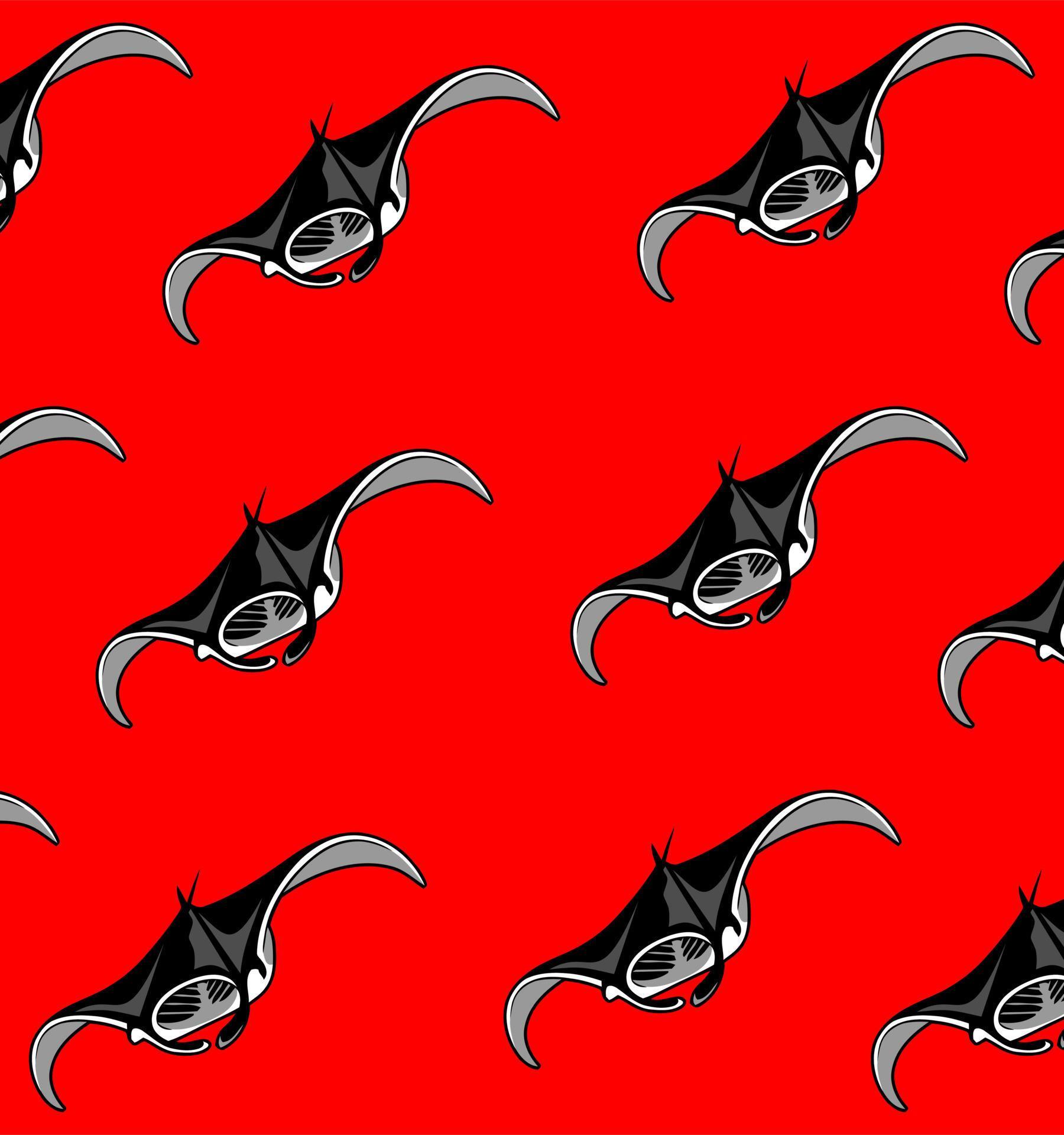 stingray pattern vector 8675152 Vector Art at Vecteezy