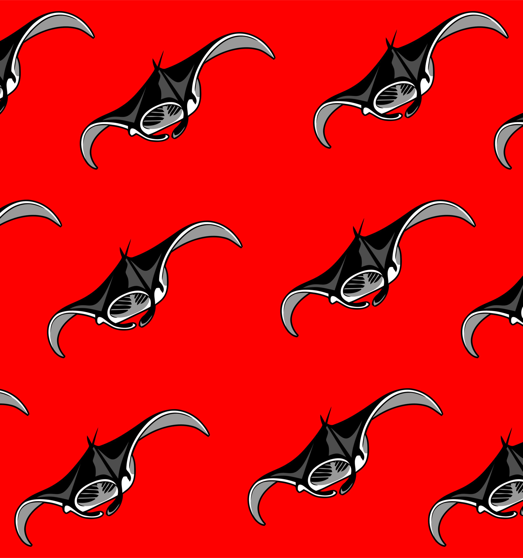 stingray pattern vector 8675152 Vector Art at Vecteezy