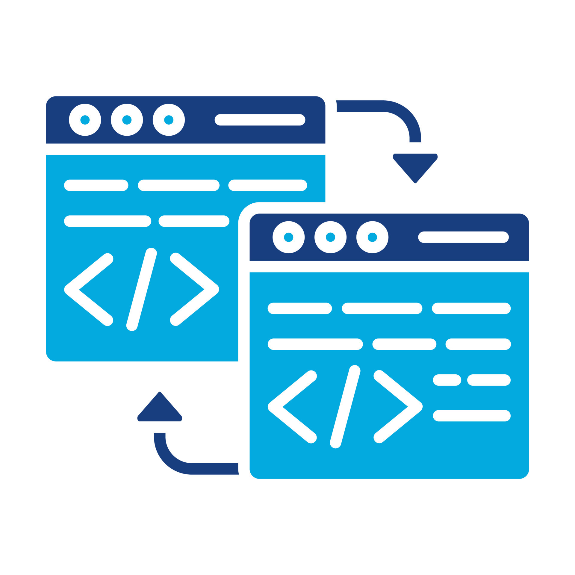Code Refactoring Glyph Two Color Icon 8678343 Vector Art at Vecteezy