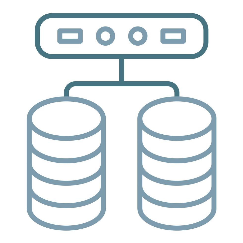 Big Data Line Two Color Icon 8678594 Vector Art at Vecteezy