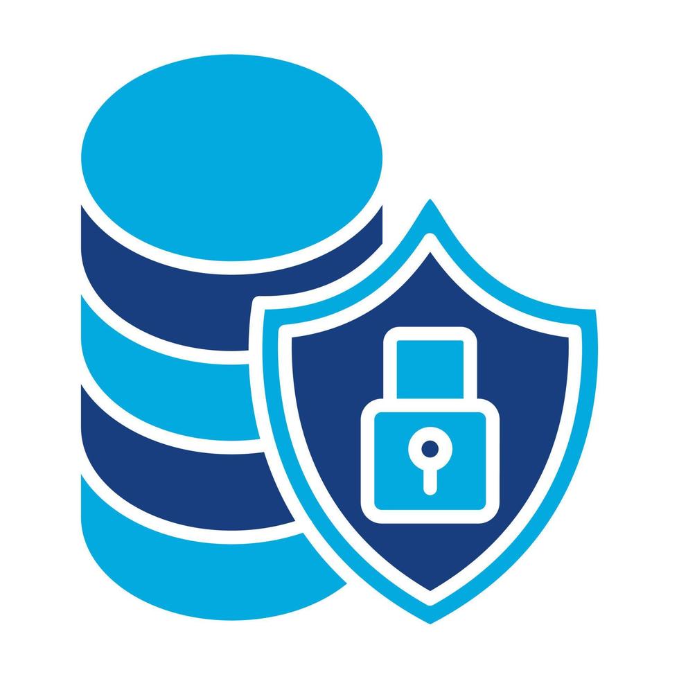Database Security Glyph Two Color Icon 8678998 Vector Art at Vecteezy