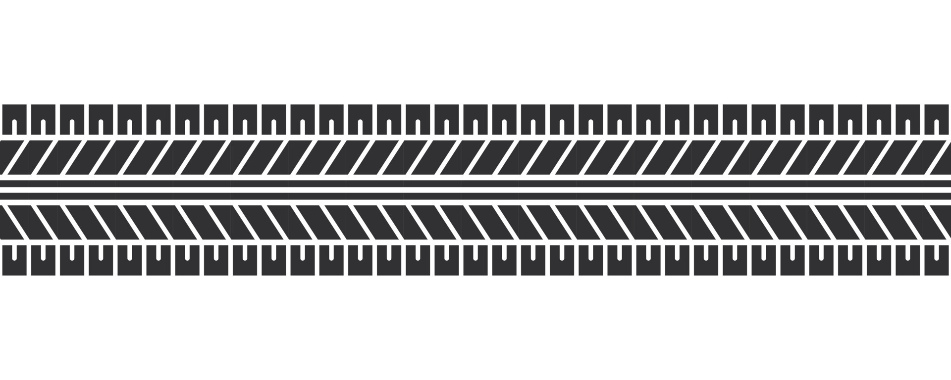 Auto tire tread seamless elements. Car tire patterns, wheel tyre tread ... Auto tire tread seamless elements. Car tire patterns, wheel tyre tread ...