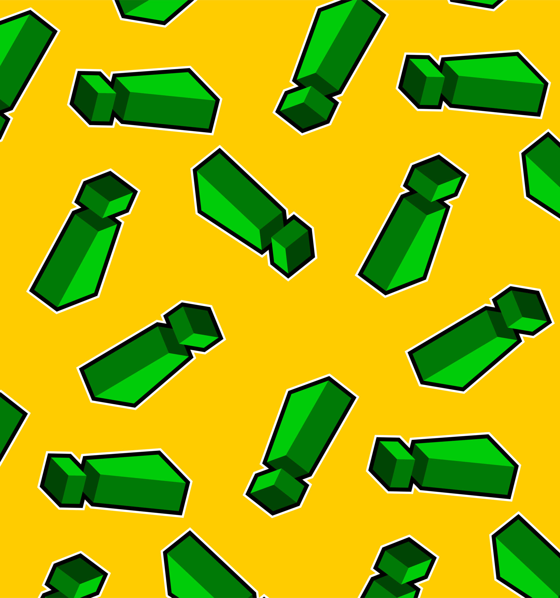 exclamation mark pattern 8681178 Vector Art at Vecteezy