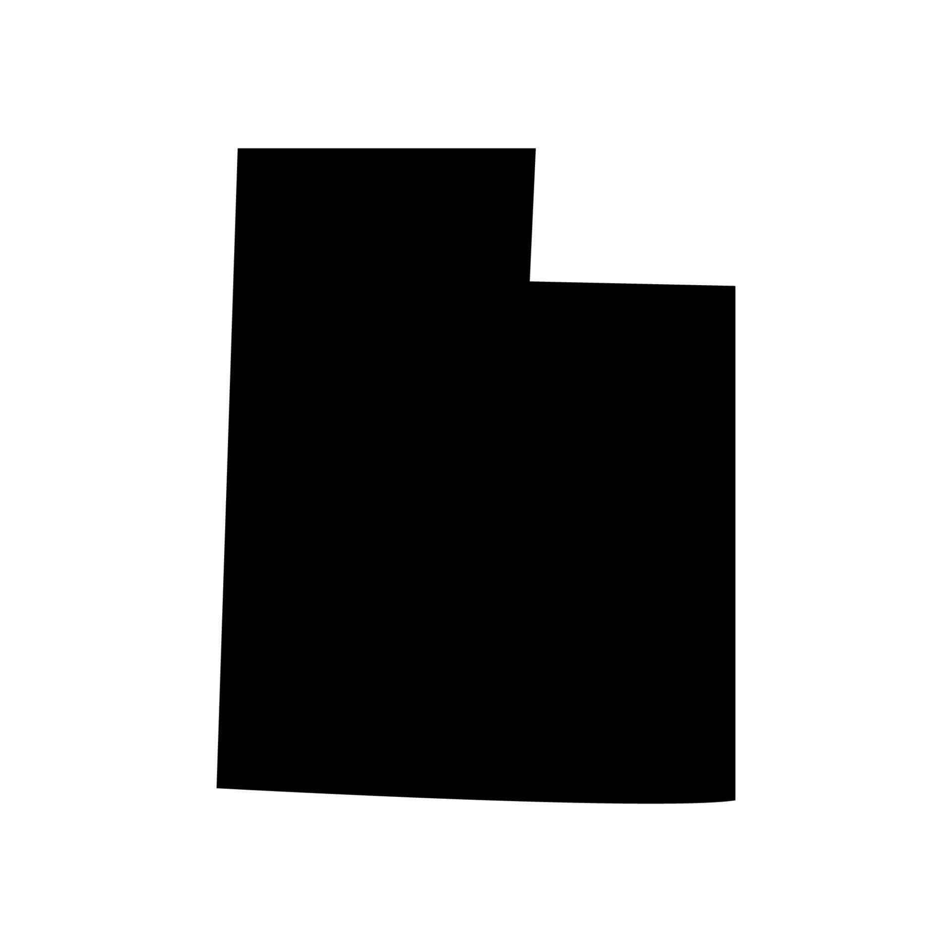 Utah map illustrated 8684855 Vector Art at Vecteezy