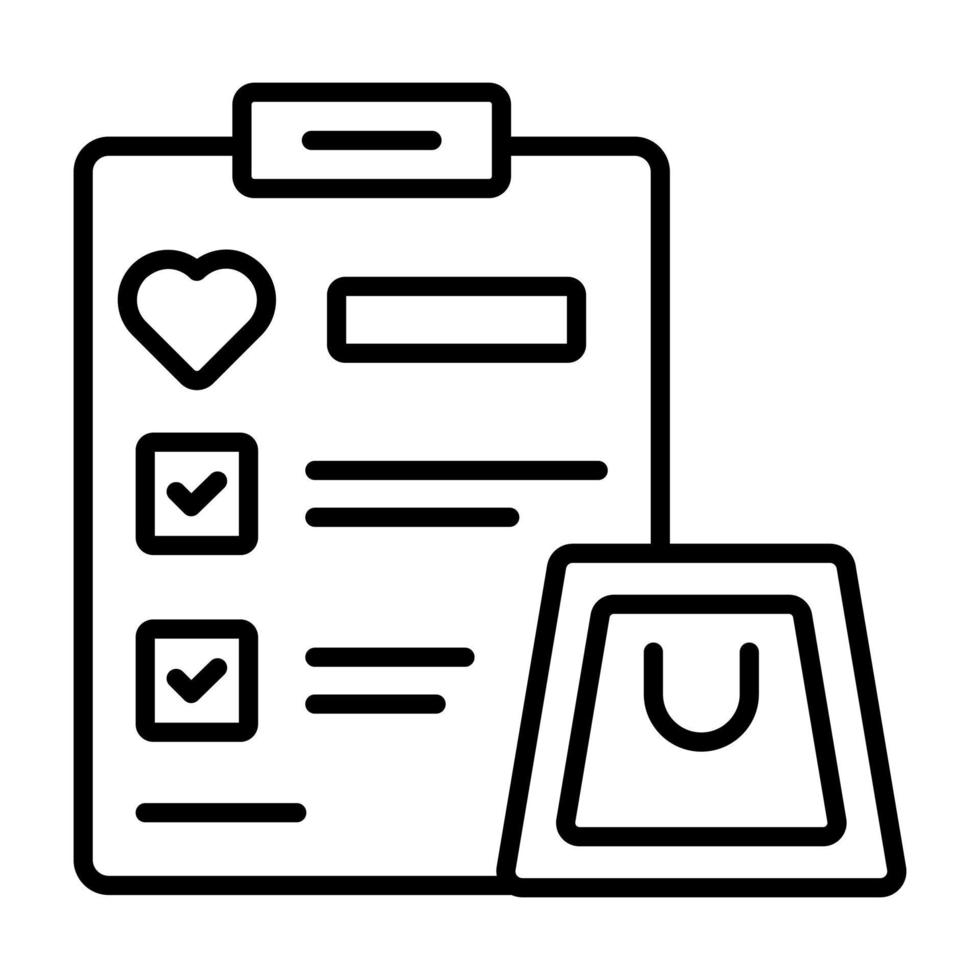 Wishlist Modern concepts design, vector illustration 8688468 Vector Art ...