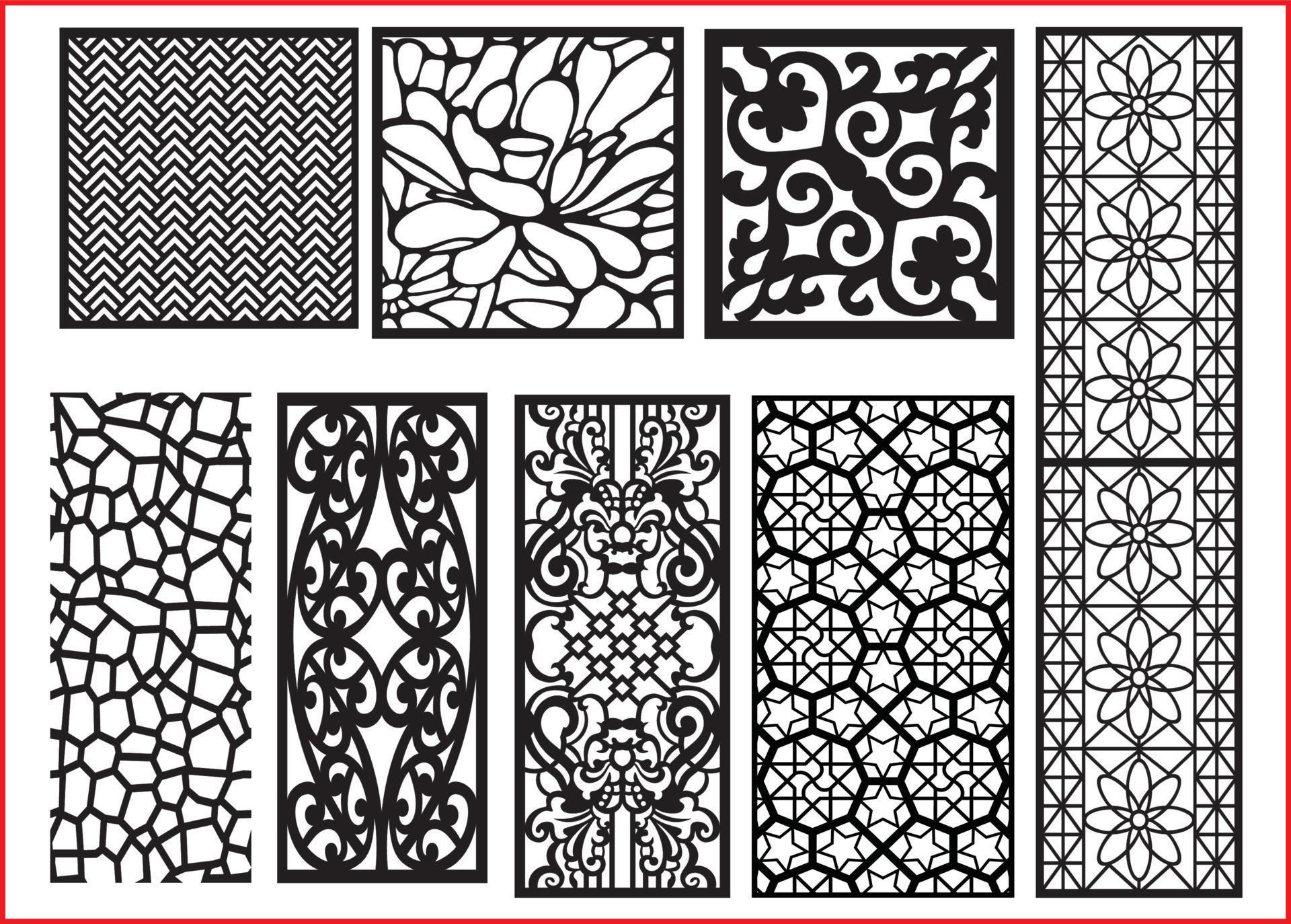 Jali design for graphic and CNC router 8714446 Vector Art at Vecteezy Jali design for graphic and CNC router 8714446 Vector Art at Vecteezy