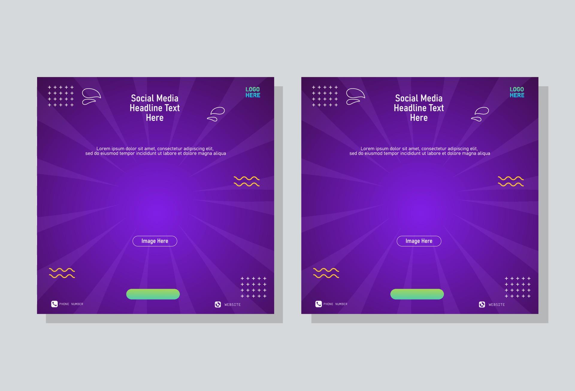 elegant background, modern abstract social media post, re-editable ...