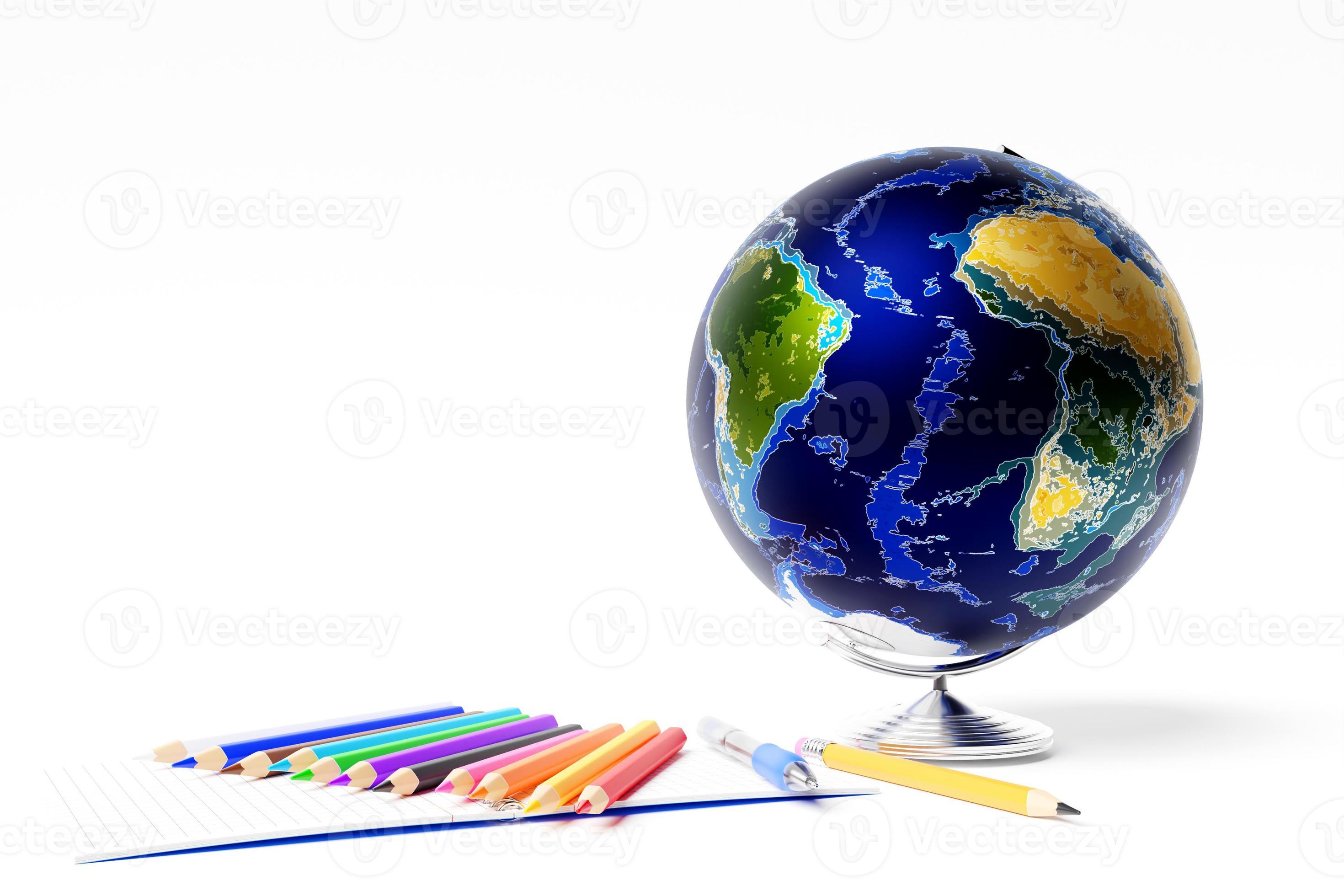 Earth planet model 8729355 Stock Photo at Vecteezy