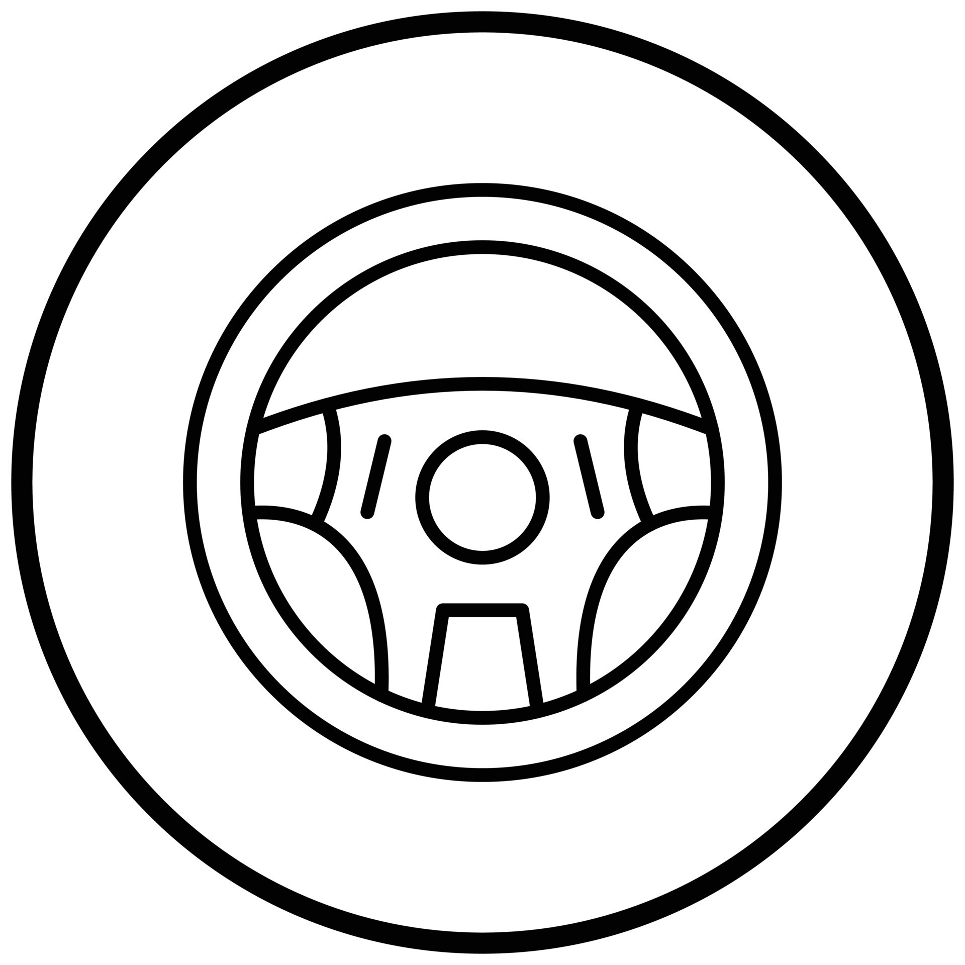 Steering Wheel Icon Style 8744746 Vector Art at Vecteezy